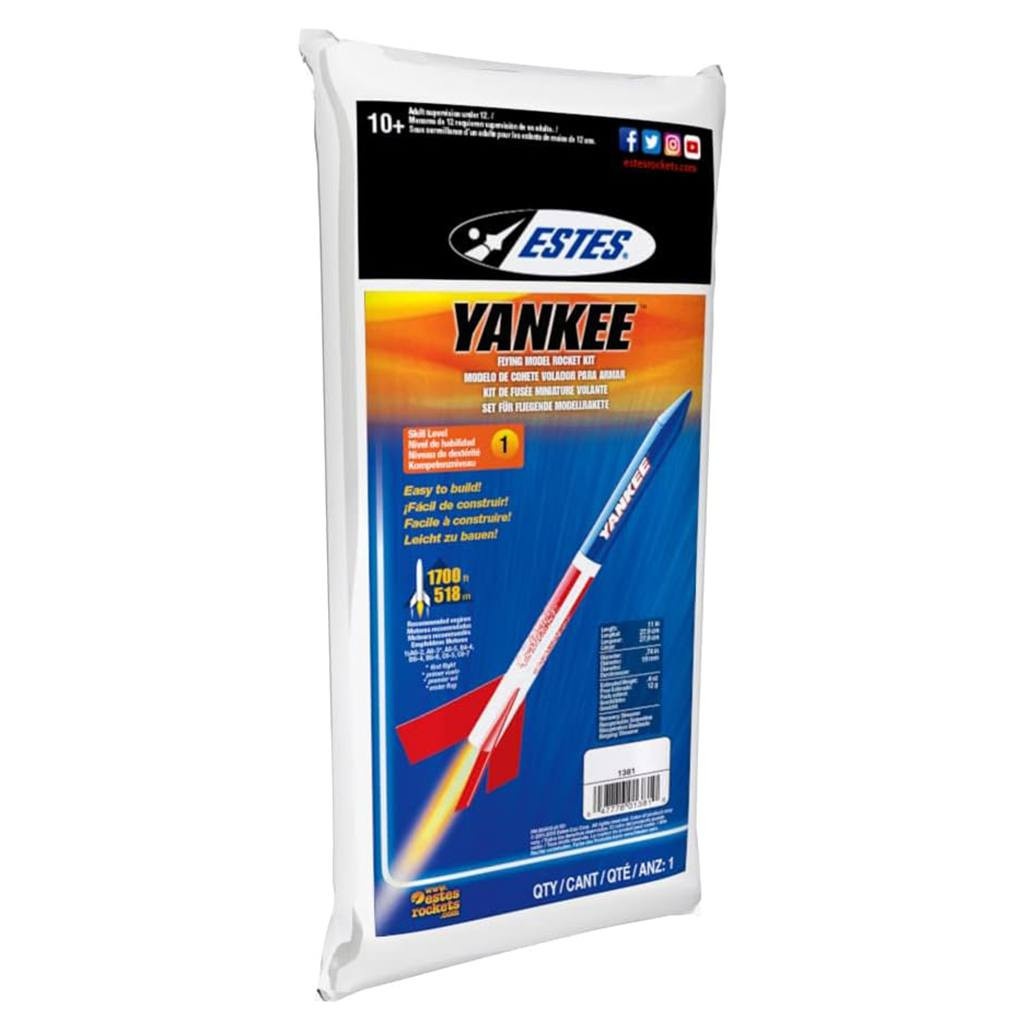 Estes Yankee Skill Level 1 Rocket - Midwest Technology Products