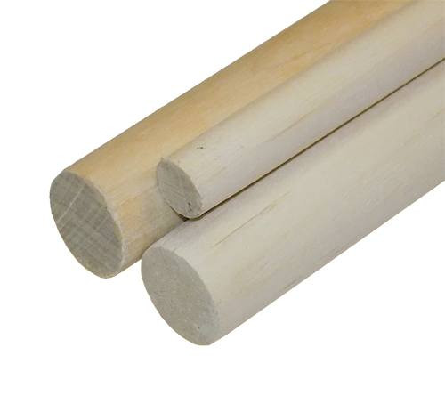 18-Piece Birch Dowel Rod Assortment | Midwest Technology