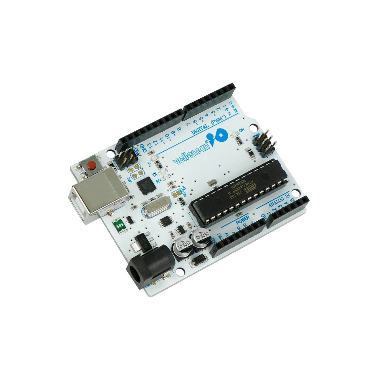 Velleman ATmega328 Uno Development Board - Midwest Technology Products
