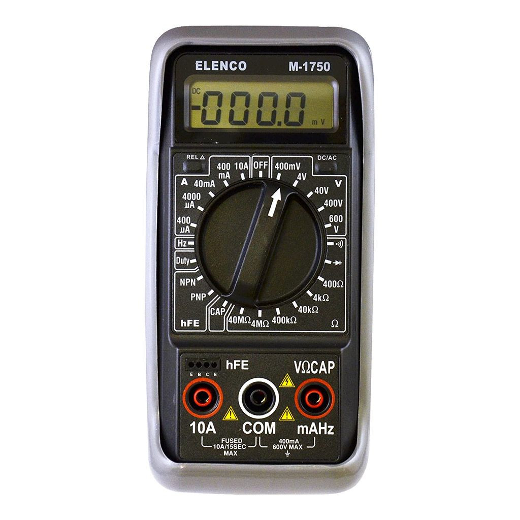 Elenco Digital Multimeter M-1750 - Midwest Technology Products