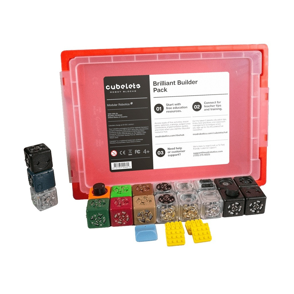Modular Robotics Cubelets Brilliant Builder Kit - Midwest Technology Products