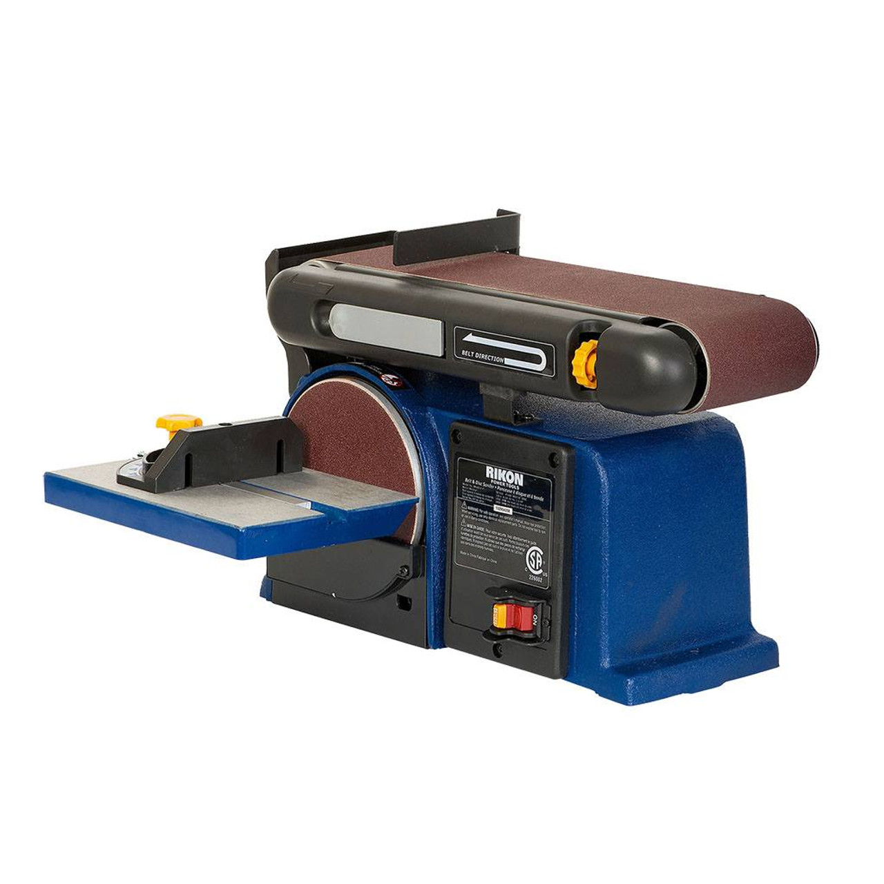 Rikon 4 X 36 Belt 6 Disc Sander Midwest Technology Products Rikon 4 X 36 Belt 6 Disc Sander Midwest Technology Products