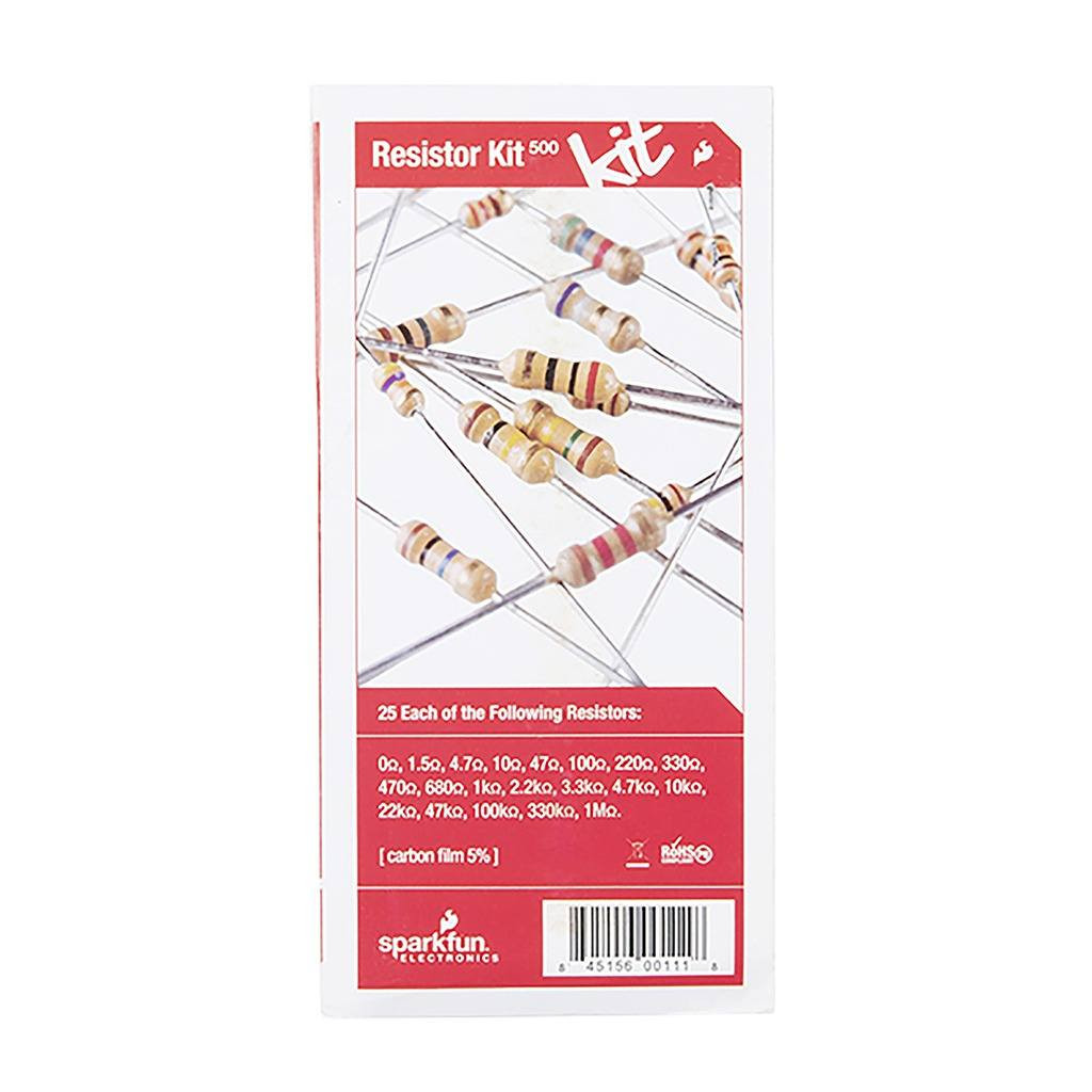 Spark Fun 500-Piece Resistor Kit | Midwest Technology