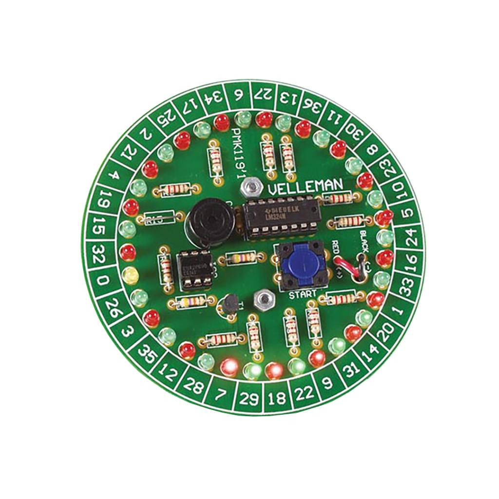 Velleman Roulette Solder Kit | Midwest Technology