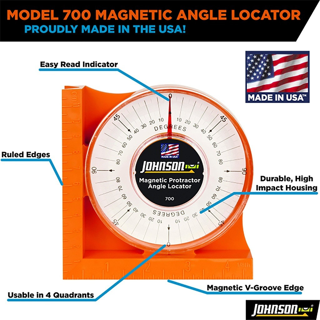 Magnetic Protractor Angle Finder | Midwest Technology