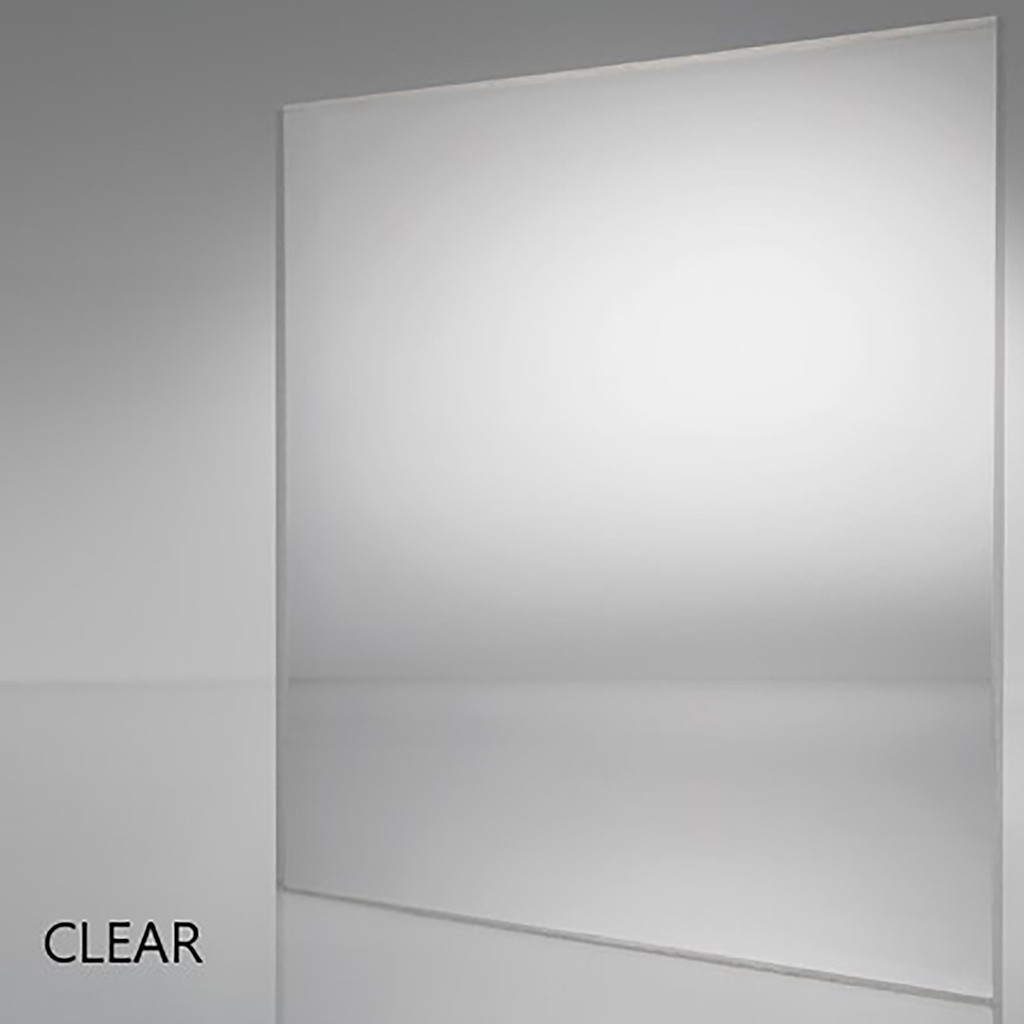 Clear Acrylic Sheet, 1/8" x 12" x 20" | Midwest Technology