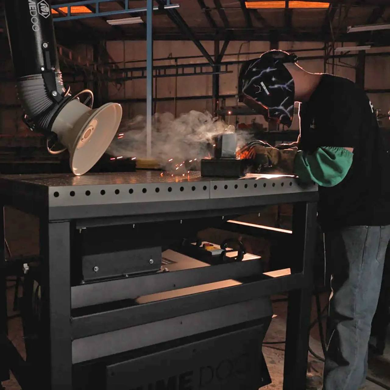 FUMEDOG Downdraft Table Fume Extractor | Midwest Technology