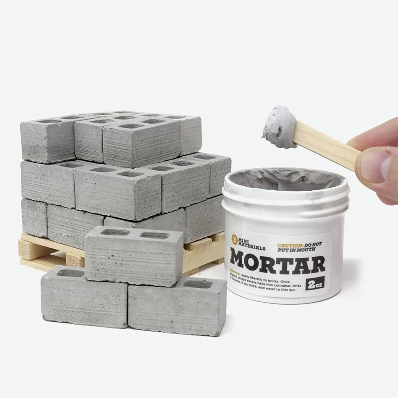 1:12 Scale Cinder Block Pallet Kit | Midwest Technology