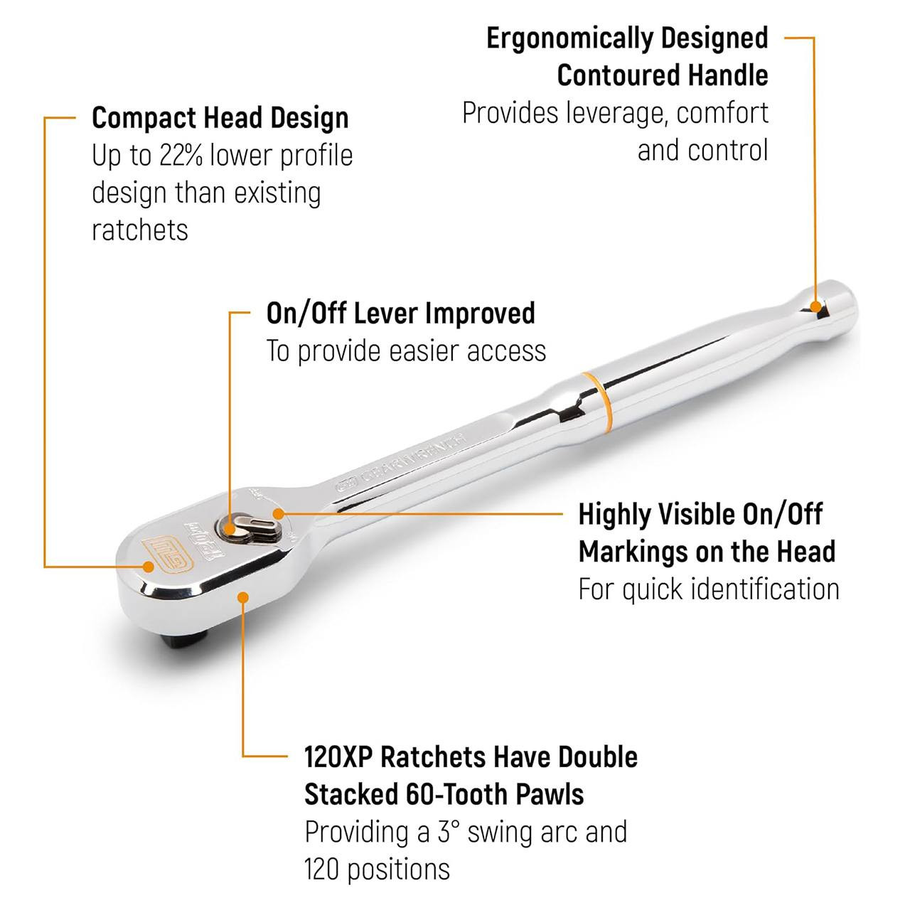 GearWrench Flex Head Ratchet | Midwest Technology