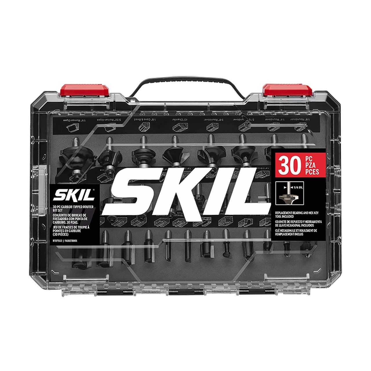 Skil Carbide-Tipped Router Bit Set | Midwest Technology