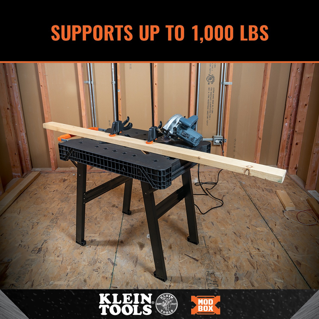 Klein MODbox Folding Workbench | Midwest Technology