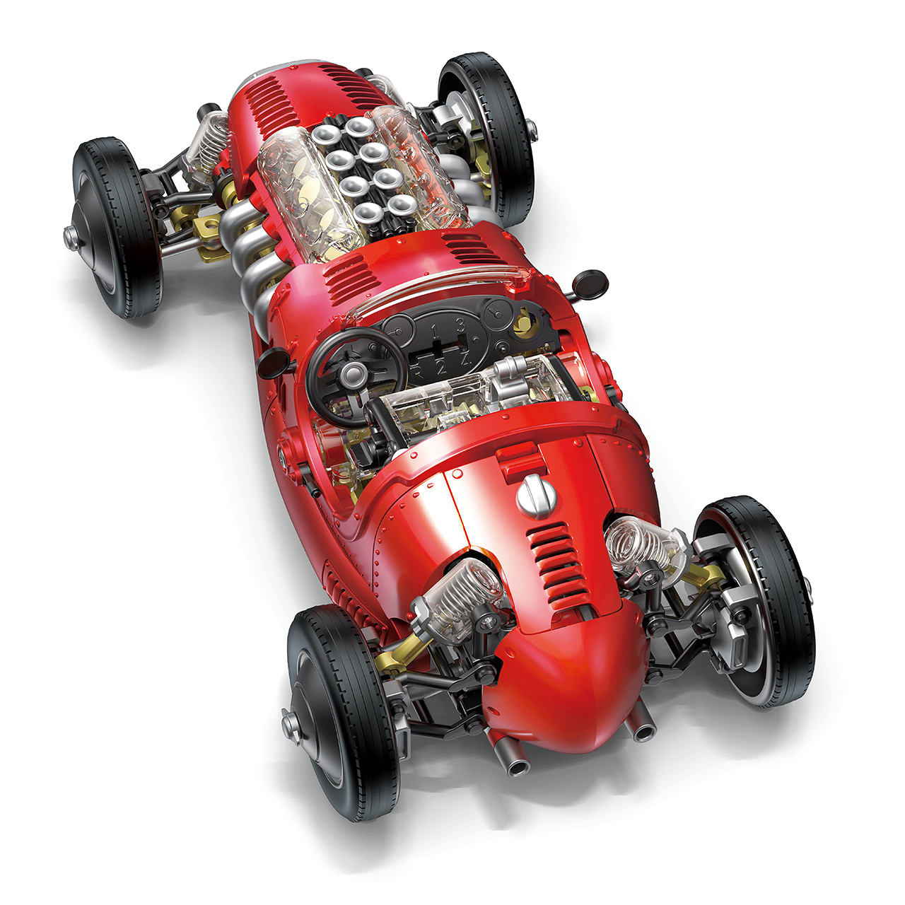 Thames & Kosmos V8 Race Car STEM Kit | Midwest Technology