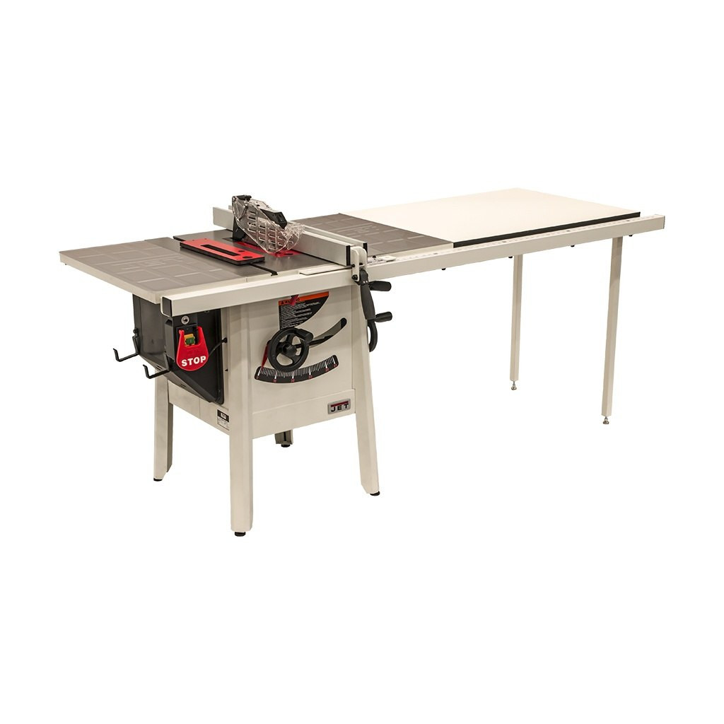 JET 10" ProShop II Table Saw, 115V, 52" Rip, Stamped Steel - Midwest ...