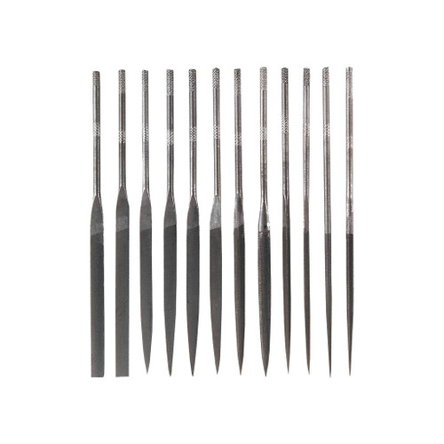 General 12-Piece Swiss Pattern Needle File Set - Midwest Technology ...