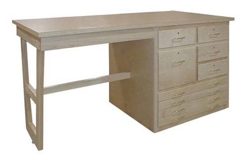 Hann Multi-purpose Planning Desk - Midwest Technology Products