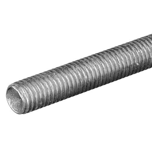 Hillman Threaded Rod, 1/2-13 x 3' - Midwest Technology Products