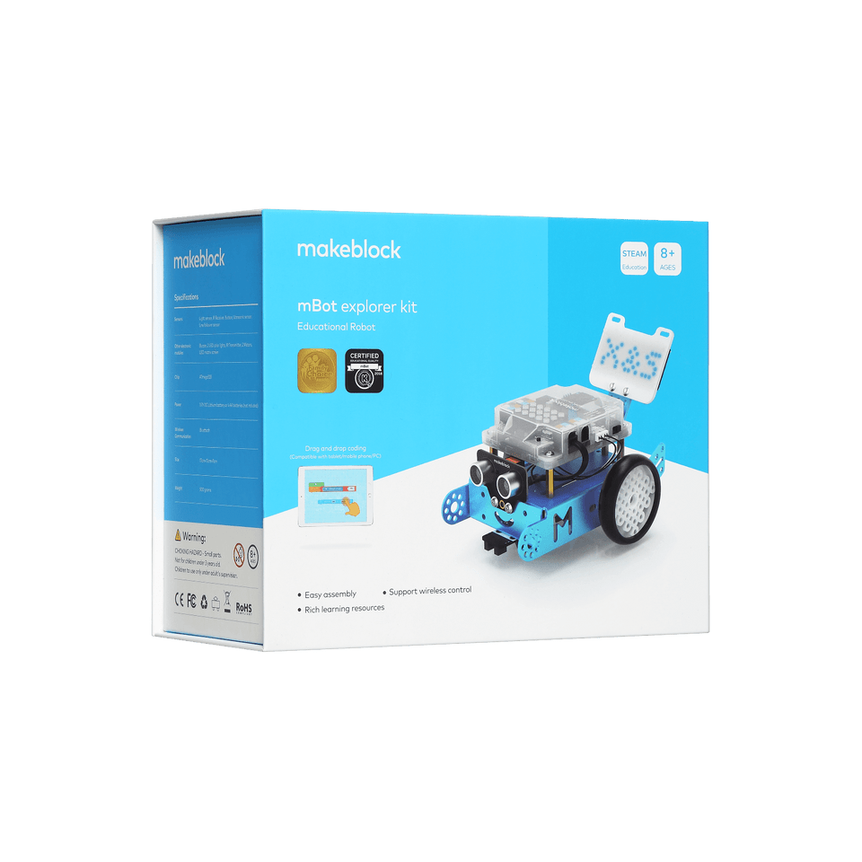 Makeblock mBot-S Explorer Robot Kit - Midwest Technology Products
