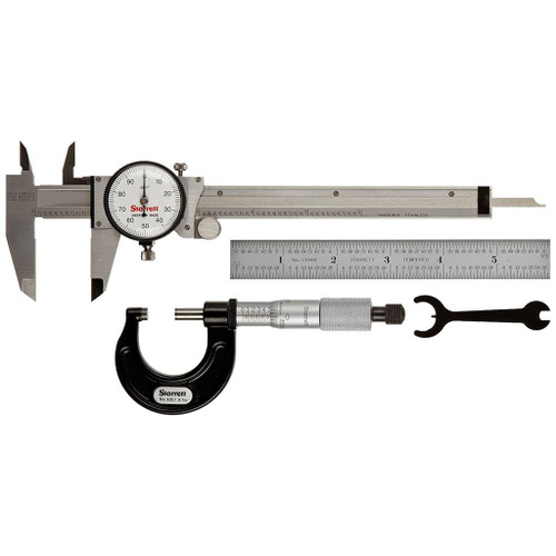 Starrett Basic Precision Measuring Tool Set - Midwest Technology Products
