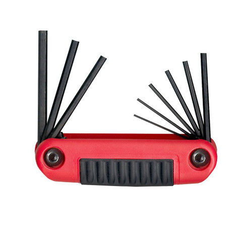 Eklind Fold-up Hex Set Fractional 9-Piece, Ergo-Fold, 5/64" - 1/4 ...