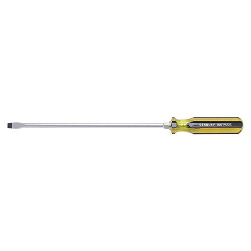 Stanley 100 Plus Standard Screwdriver, 3/8" x 12" - Midwest Technology ...