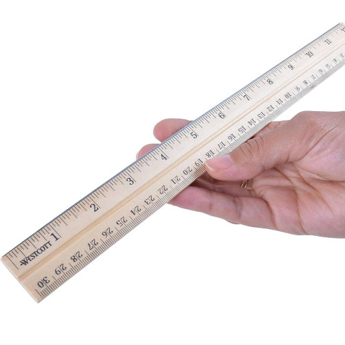 Westcott Wooden School Ruler | Midwest Technology