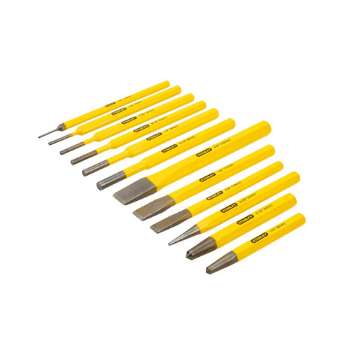 Stanley 12-Piece Punch & Chisel Set - Midwest Technology Products