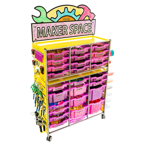 TeacherGeek STEM / STEAM Maker Cart | Midwest Technology