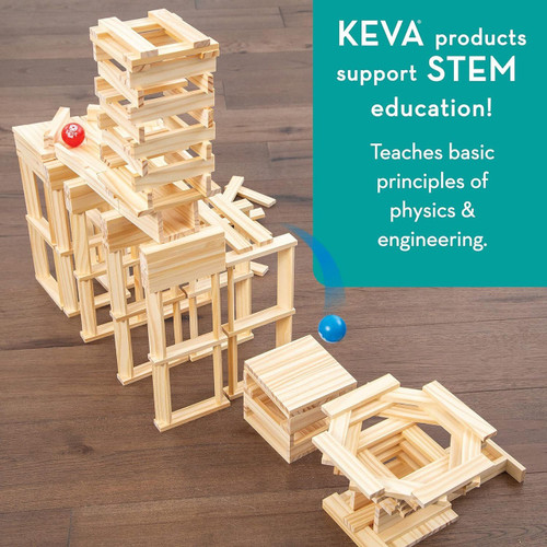 KEVA Plank Contraptions, 200-Pieces - Midwest Technology Products