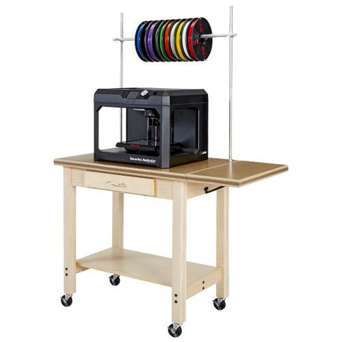 Diversified Spaces Multi-Purpose Mobile 3D Printer Cart - Midwest ...