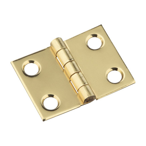 Standard Butt Hinges Broad Hinge, Solid Brass, 3/4" - Midwest ...