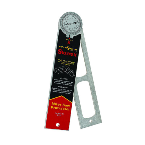 Starrett ProSite Steel Protractor - Midwest Technology Products