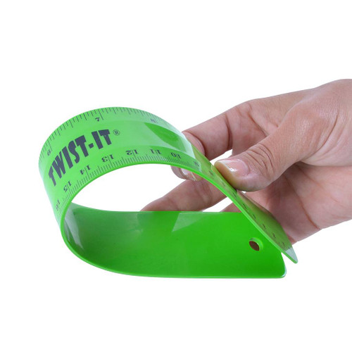 Westcott Twist-It Flexible Ruler, 12" - Midwest Technology Products