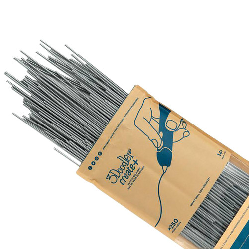 250 Strands 3Doodler Gray PLA Filament | Midwest Technology