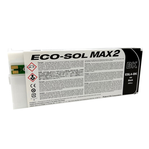 Roland ECO-SOL Max Ink, Black | Midwest Technology