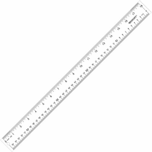 Westcott Clear Acrylic Ruler | Midwest Technology