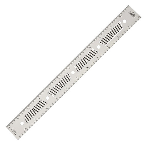 JessEm Stainless Steel Precision Ruler | Midwest Technology