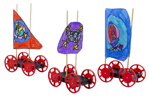 TeacherGeek Sail Car Activity Kit | Midwest Technology