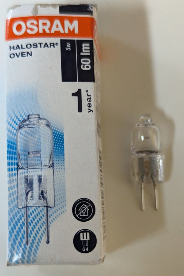 Osram 64408 Oven 5W 12V G4 - ADLSupply.com