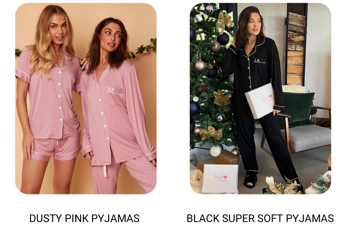 Unique Avenue | Personalised Pyjamas | Slippers | Bags | Hats ...