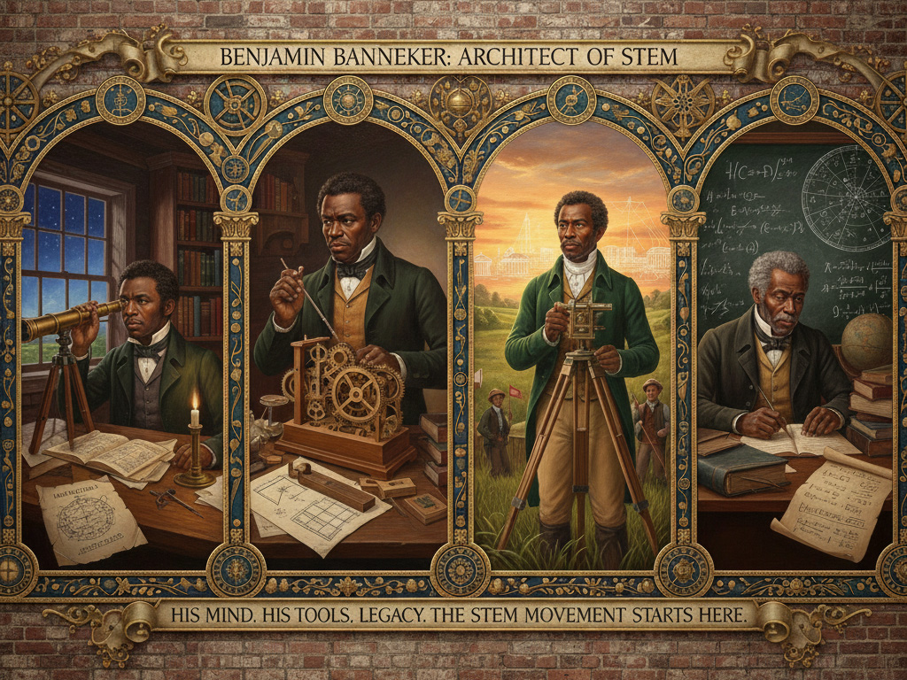 Benjamin Banneker - The Original STEM Pioneer - Benjamin Banneker ...