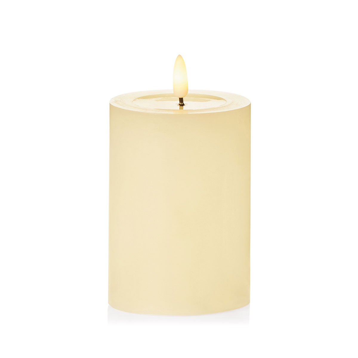 Premier FlickaBright Battery LED Candle Light, Cream - 10cm | Charlies