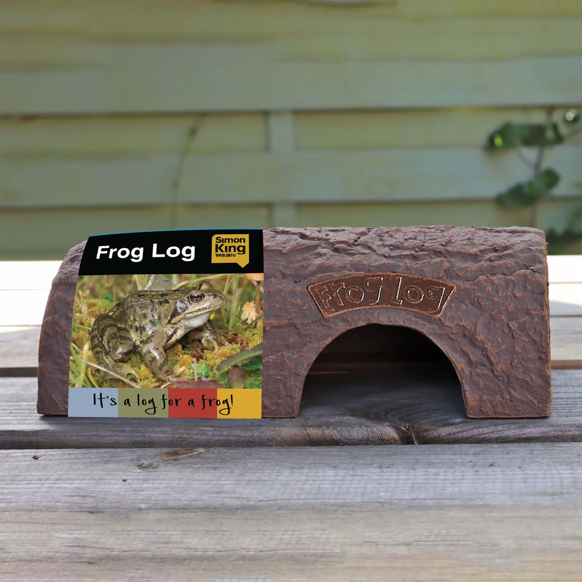 Wildlife World Simon King Frog Log | Charlies