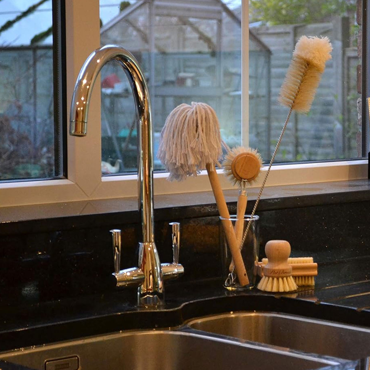 Elliott Wooden Dish Mop | Charlies