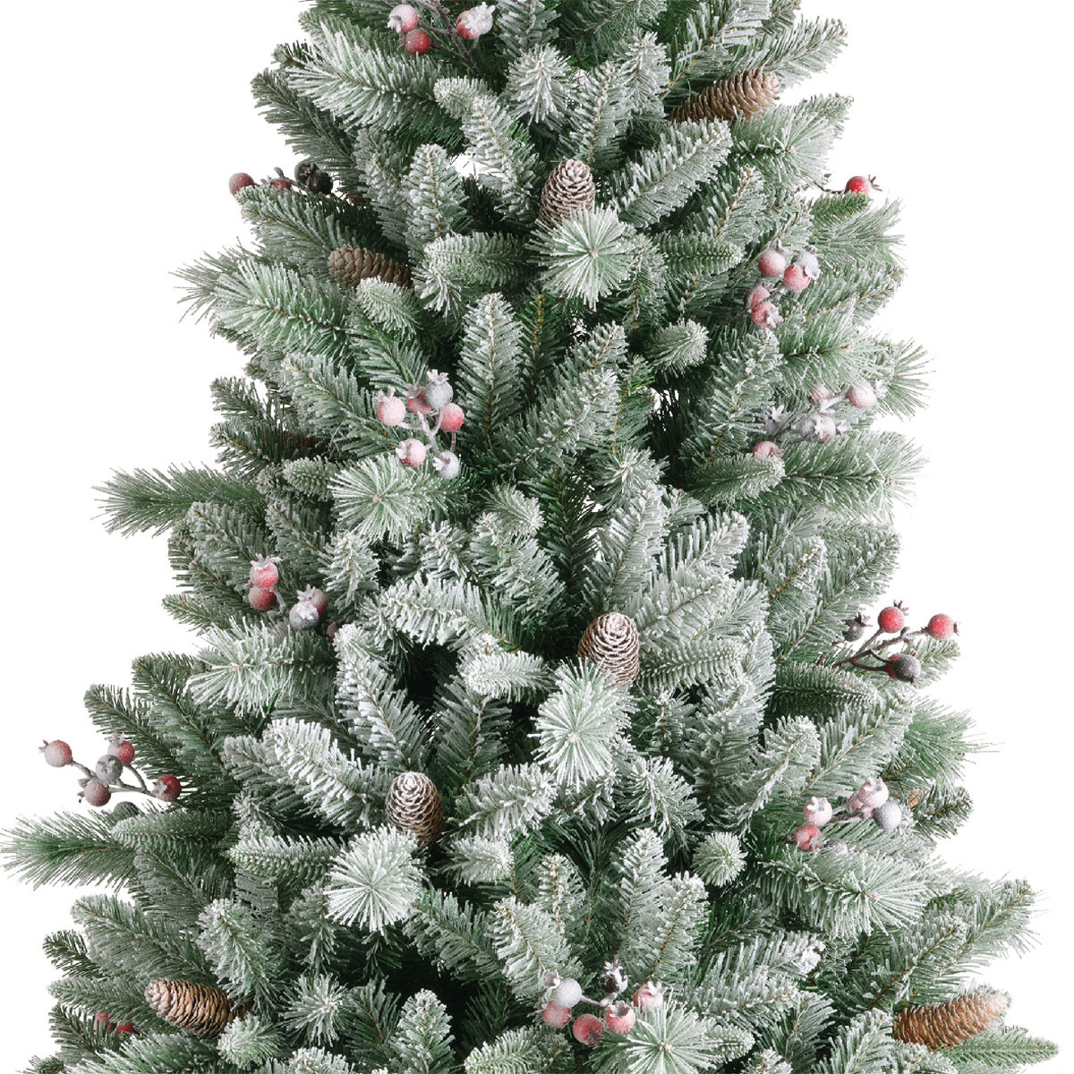6ft Everlands Snowy Windham Spruce Artificial Christmas Tree | Charlies