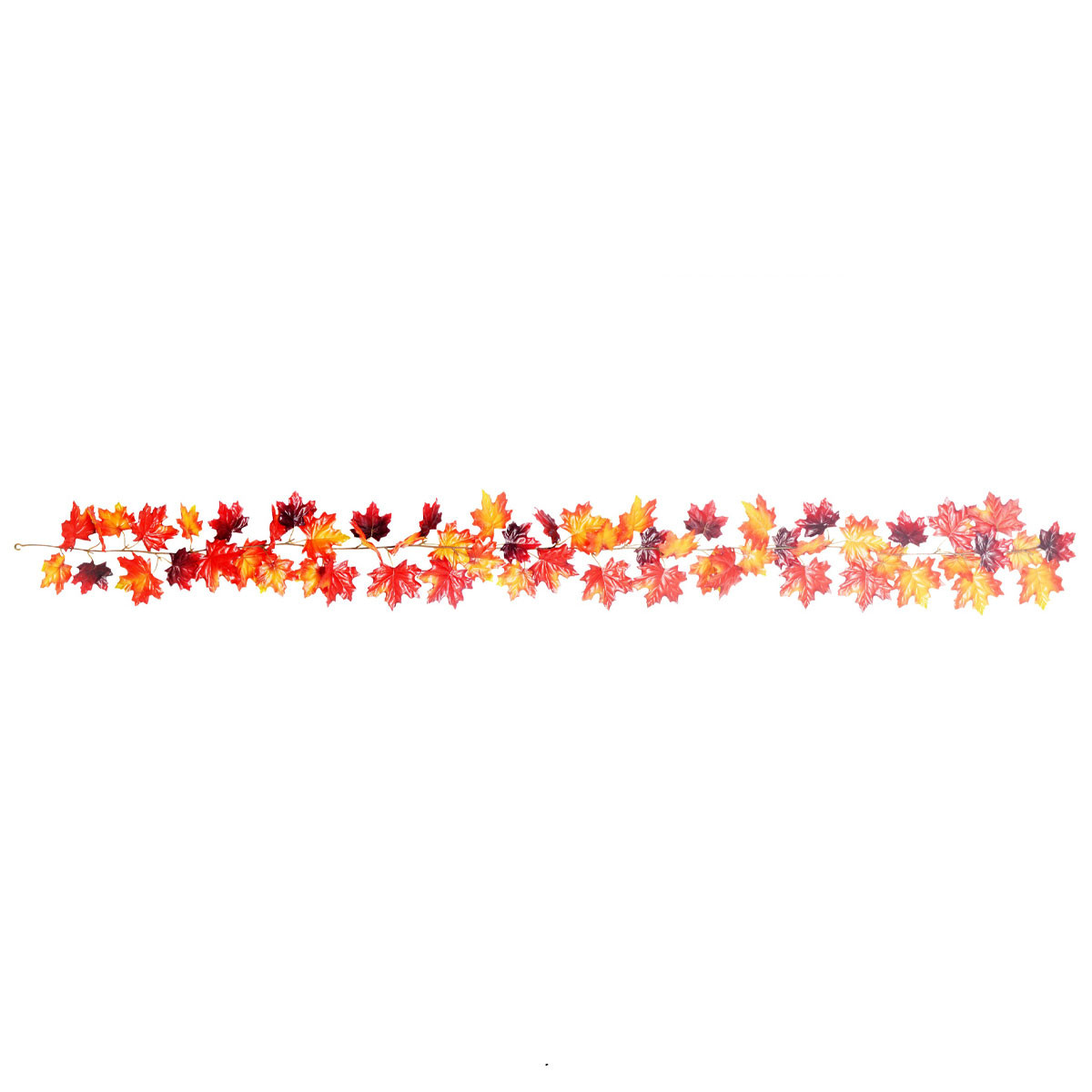 1.8m Red Maple Leaf Garland | Charlies