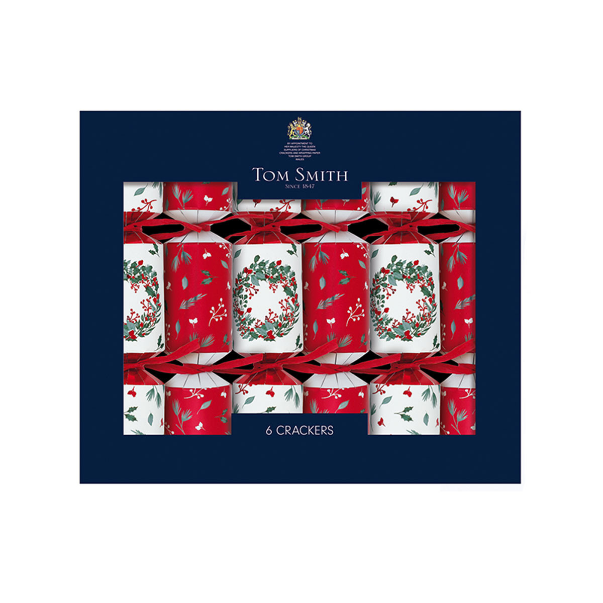Tom Smith Traditional Luxury Mini Christmas Crackers - 6 Pack | Charlies