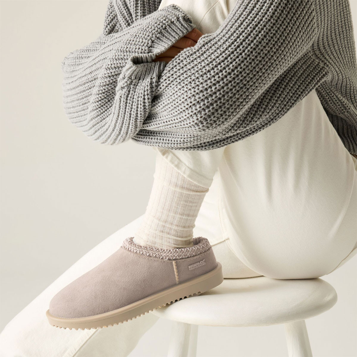 Regatta Women's Risley Mule Clogs - Soft Taupe | Charlies