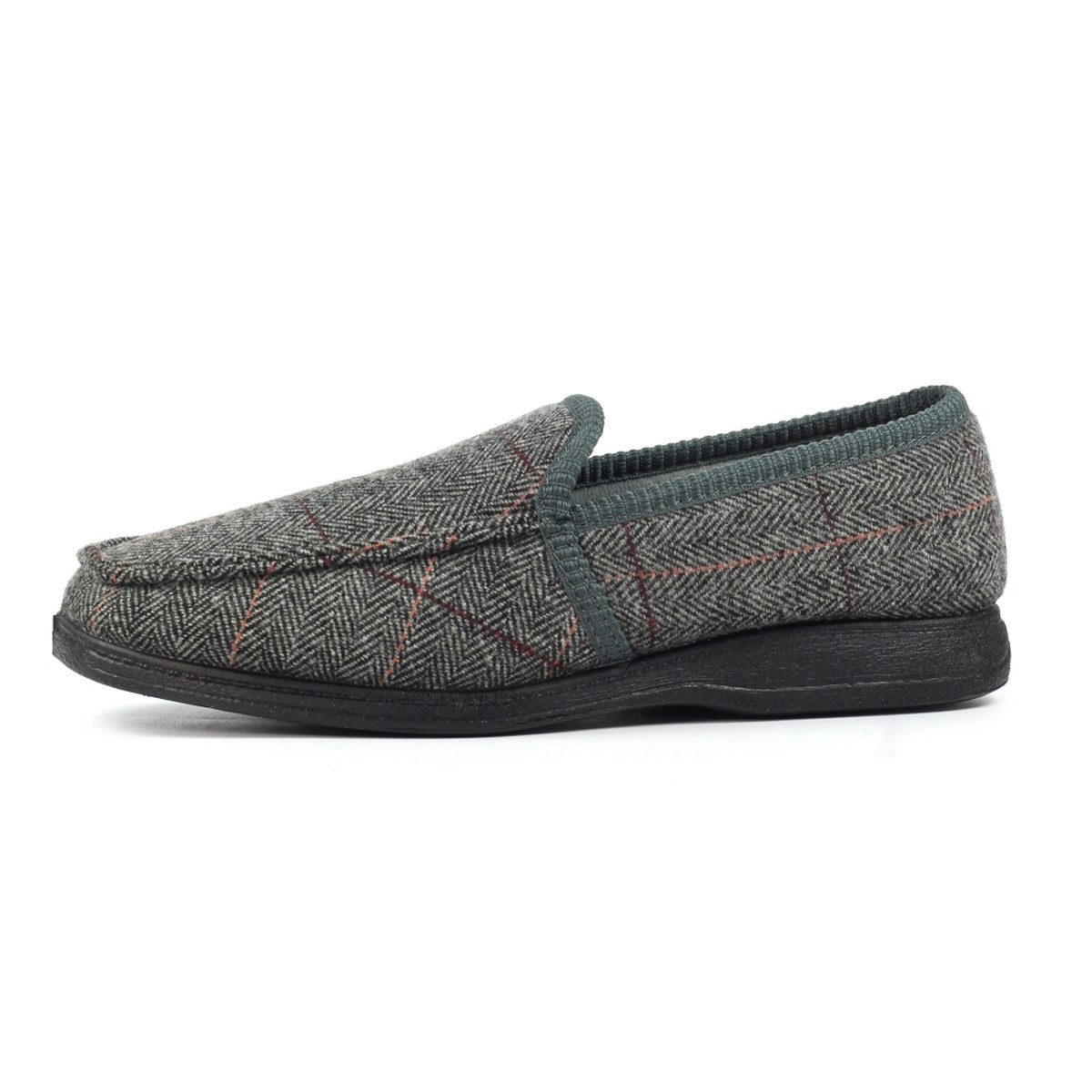 Lazy Dogz Men's Eisenhower II Slippers - Grey | Charlies