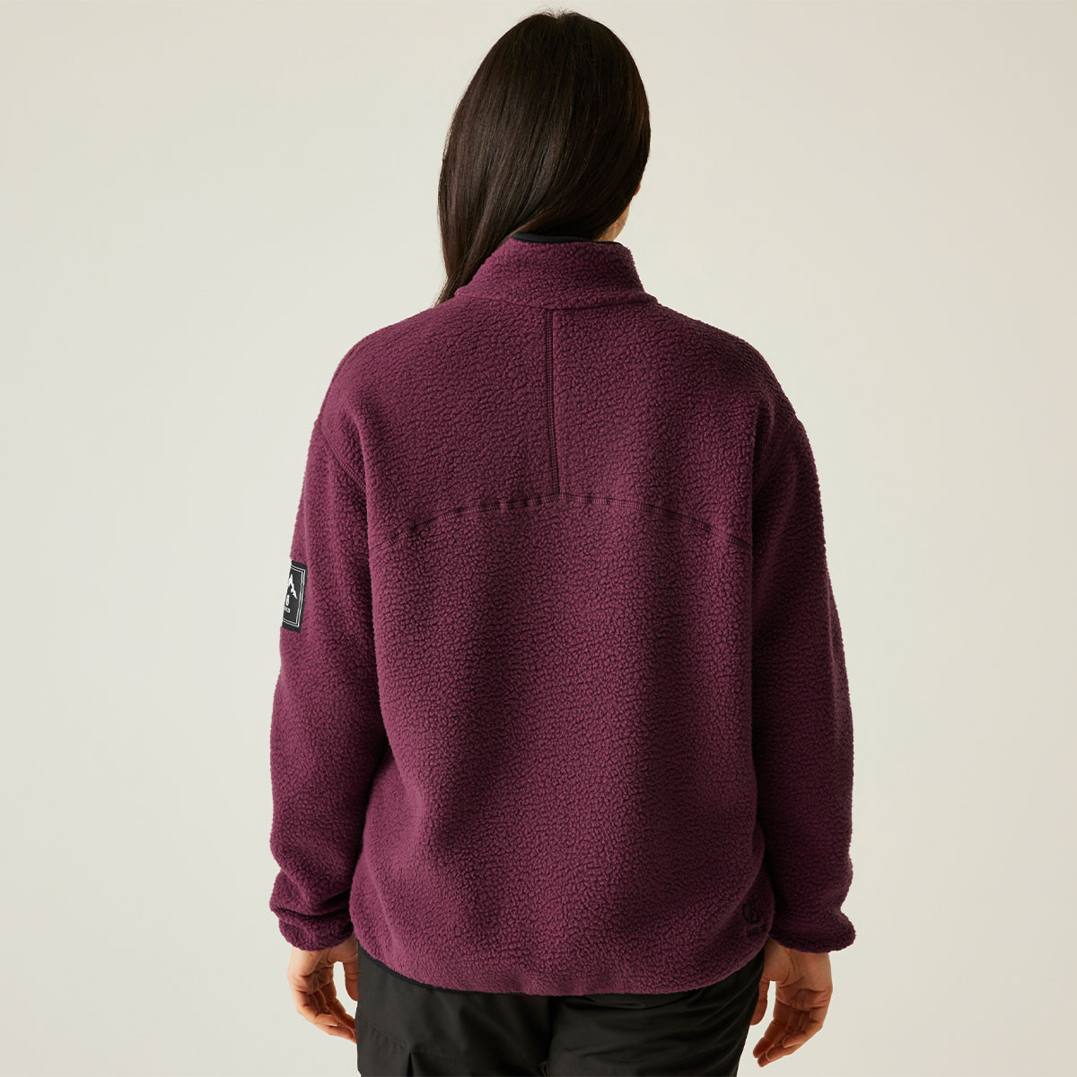 Dare 2b Women's Slide Out Half Zip Fleece - Element Grey | Charlies