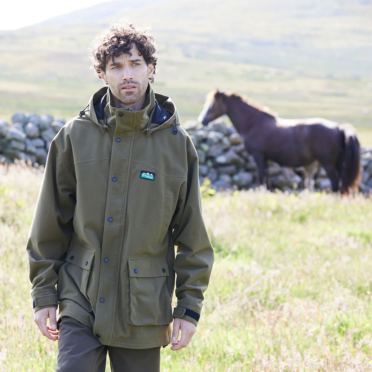 Ridgeline Men's Waterproof Torrent Jacket - Teak | Charlies